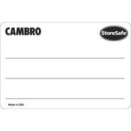 Cambro StoreSafe Rectangular Blank Food Rotation Labels - 3"L x 2"H