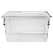 Cambro 22 Gal Clear Plastic Food Storage Container - 26"L x 18"W x 15"D