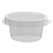 Inline Plastics CC4R Safe-T-Fresh® Clear 4 oz Snack Cup Insert - 3 5/8 ...