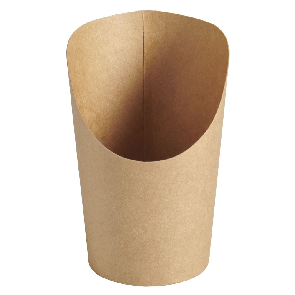 PacknWood Kraft Cup Wrap, 5 1/2 Oz. - 3 1/4"Dia x 4 3/5"H