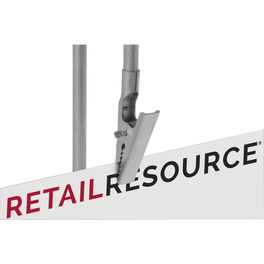 Alligator Style Clip Sign Holder