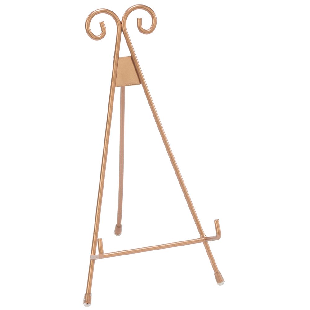 Modern Black Metal Easel, 10"H