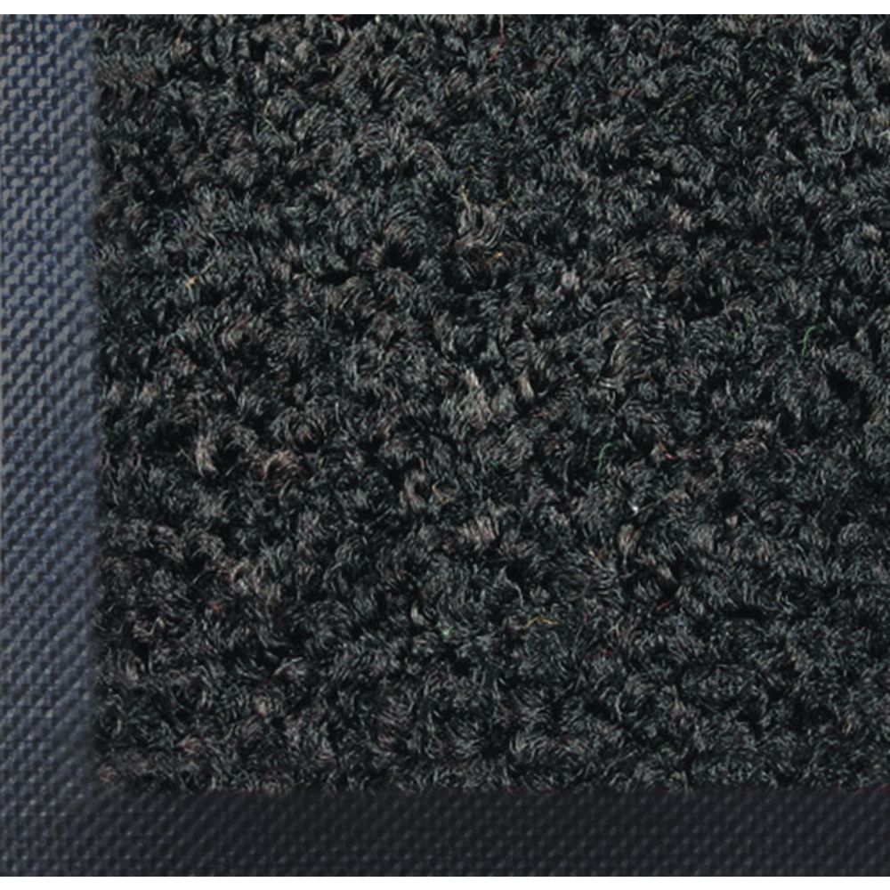 M+A Charcoal ColorStar® Indoor Wiper Mat - 4'L x 6'W x 3/8"H