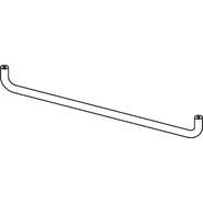 Pearl District Undershelf Hang Rod, 14"