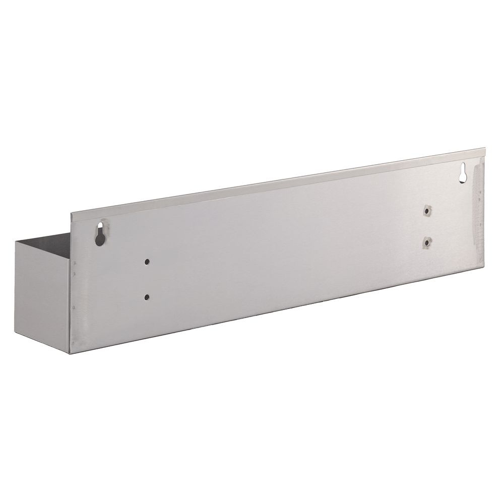Kratos 29N-096 Single-Tier Stainless Steel Speed Rail - 24"L x 4"W x 7"H