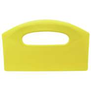 Remco Yellow Polypropylene Bench Scraper - 8 1/2"L x 5"W