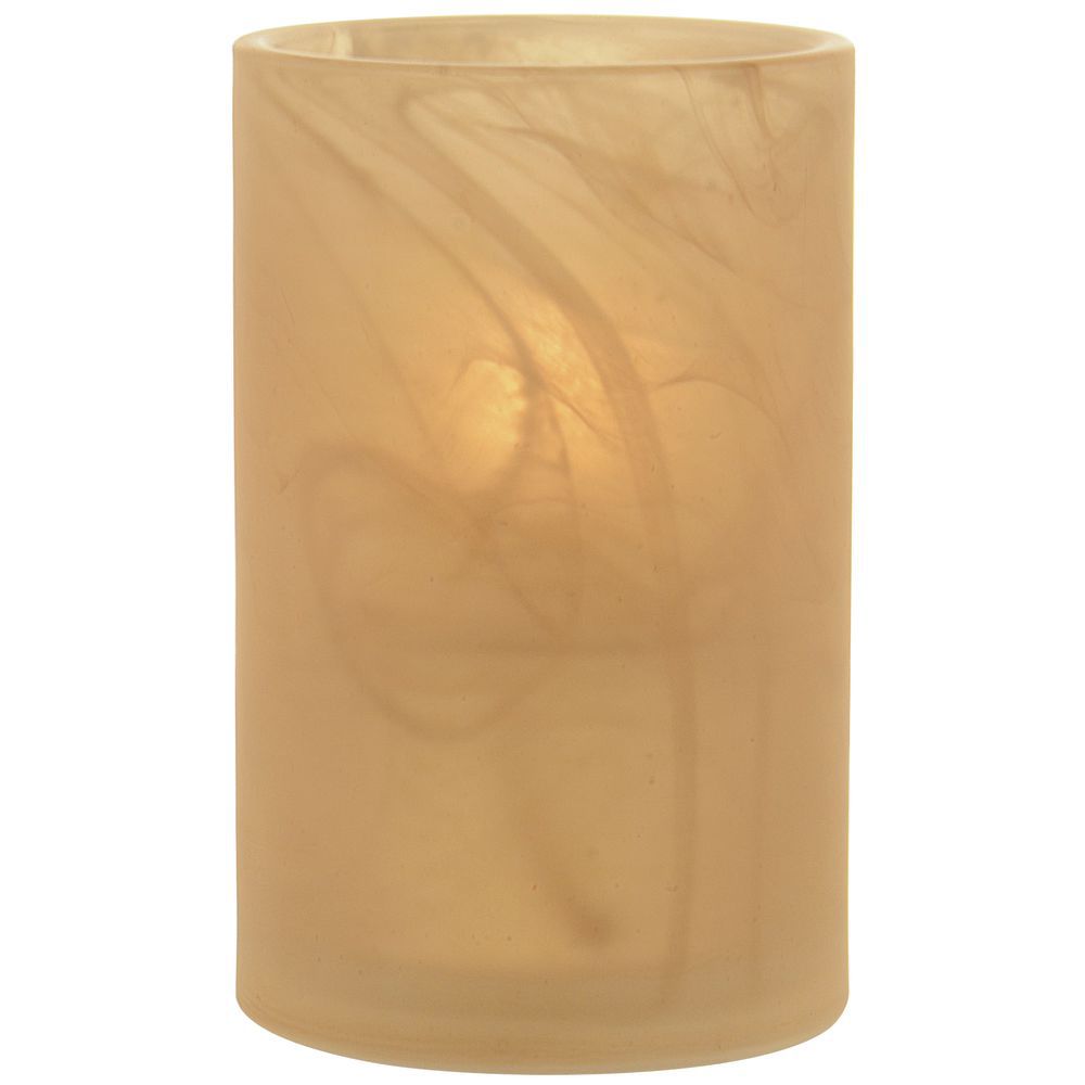Hollowick SATIN CRYSTAL WYSP CYLINDER GLASS LAMP