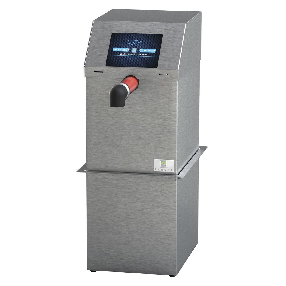 Server Rectangular 4 Pump Stainless Steel Condiment Dispenser - 20 1/8 ...