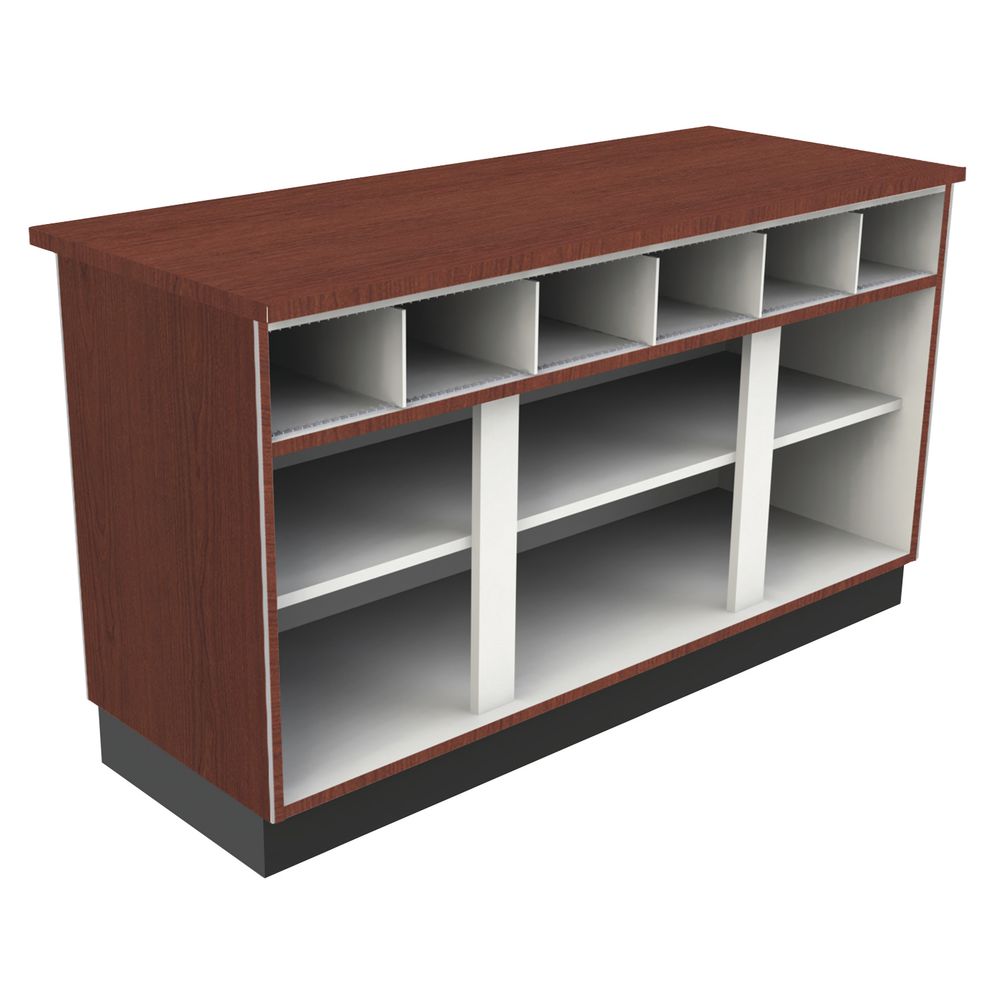 ADA Compliant Cherry Wrap Counter, 60"W x 24"D