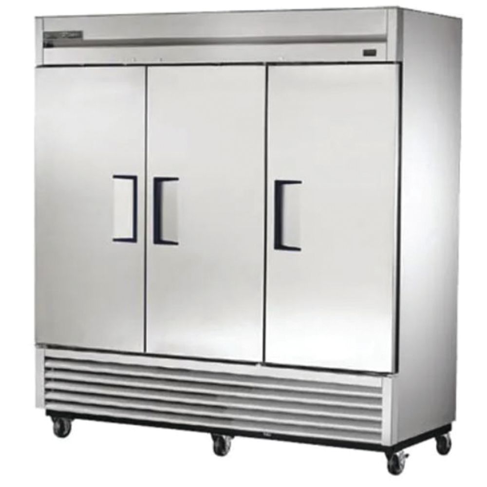 True T-72F Reach-In Freezer, 3 Door - 78 1/8"L x 29 1/2"W x 84 1/8"H