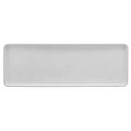 White Fiberglass Display Tray - 26"L x 9"W x 1"H
