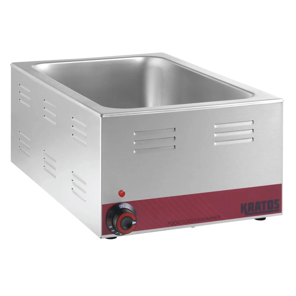 Kratos 29M-053 Double 3-1/2 Qt Electric Countertop Food Warmer With ...