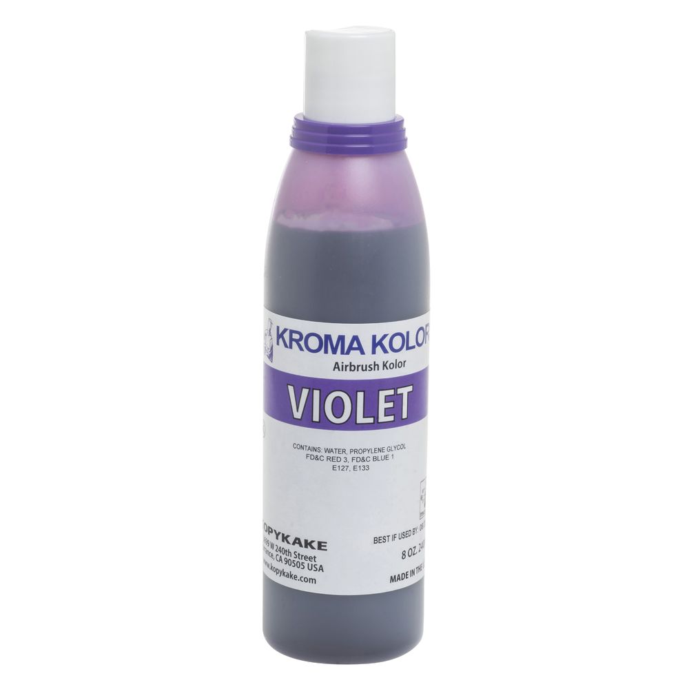 Violet 8 oz Airbrush Food Color