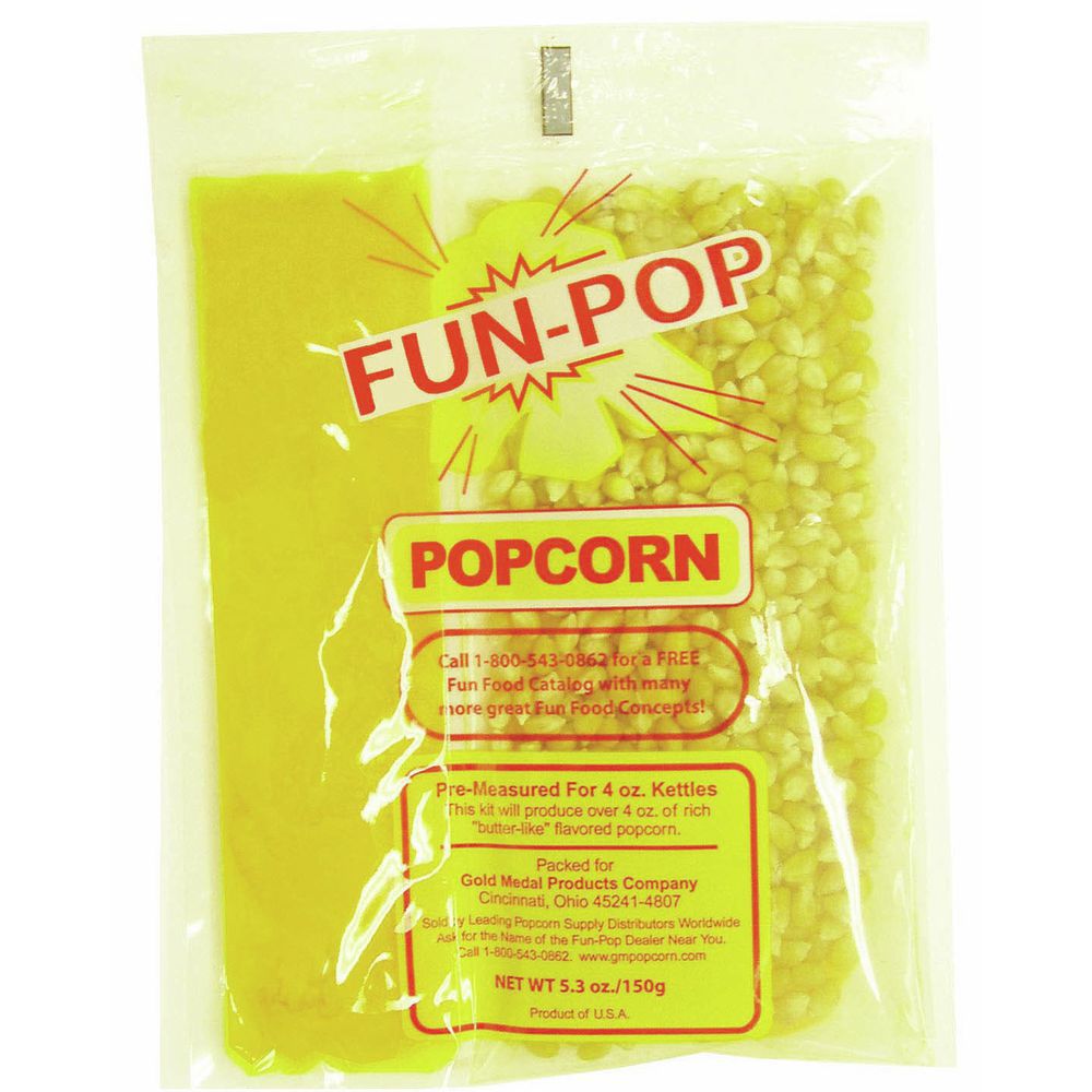 Gold Medal Products Mega Pop® Corn / Oil / Salt Kits