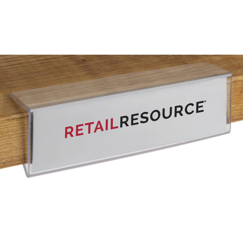 3 1/8"W x 7/8"H Laser Paper Shelf Label Inserts