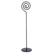 Cal-Mil Black Wire Table Number Holder - 2"Dia x 9"H