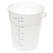 Carlisle StorPlus™ Round Food Storage Container, 22 Qt - 12 33/100"Dia ...