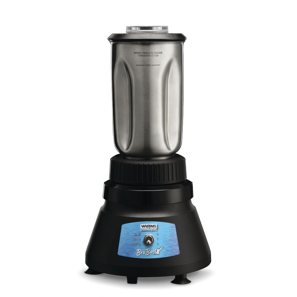 Waring Commercial BevBasix™ Bar Blender, 32 Oz. - 7 1/4"L x 7 1/4"W x 14"H