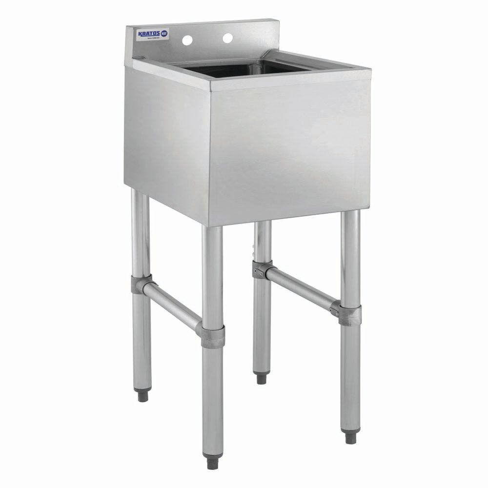 Kratos 29N-025 Underbar Hand Sink, 1 Bowl - 14-1/2"W x 18-3/4"D x 33"H