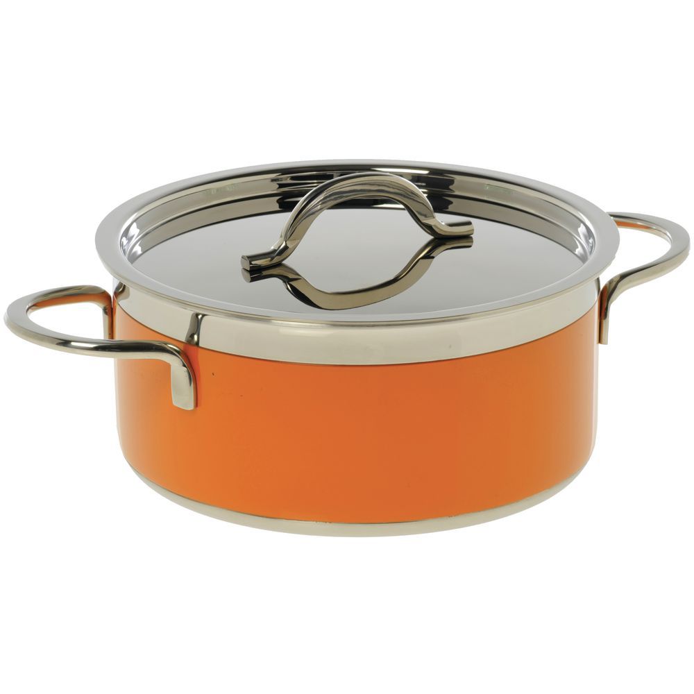 Bon Chef 5-Ply Classic Country French Collection 2 3/10 qt Orange ...
