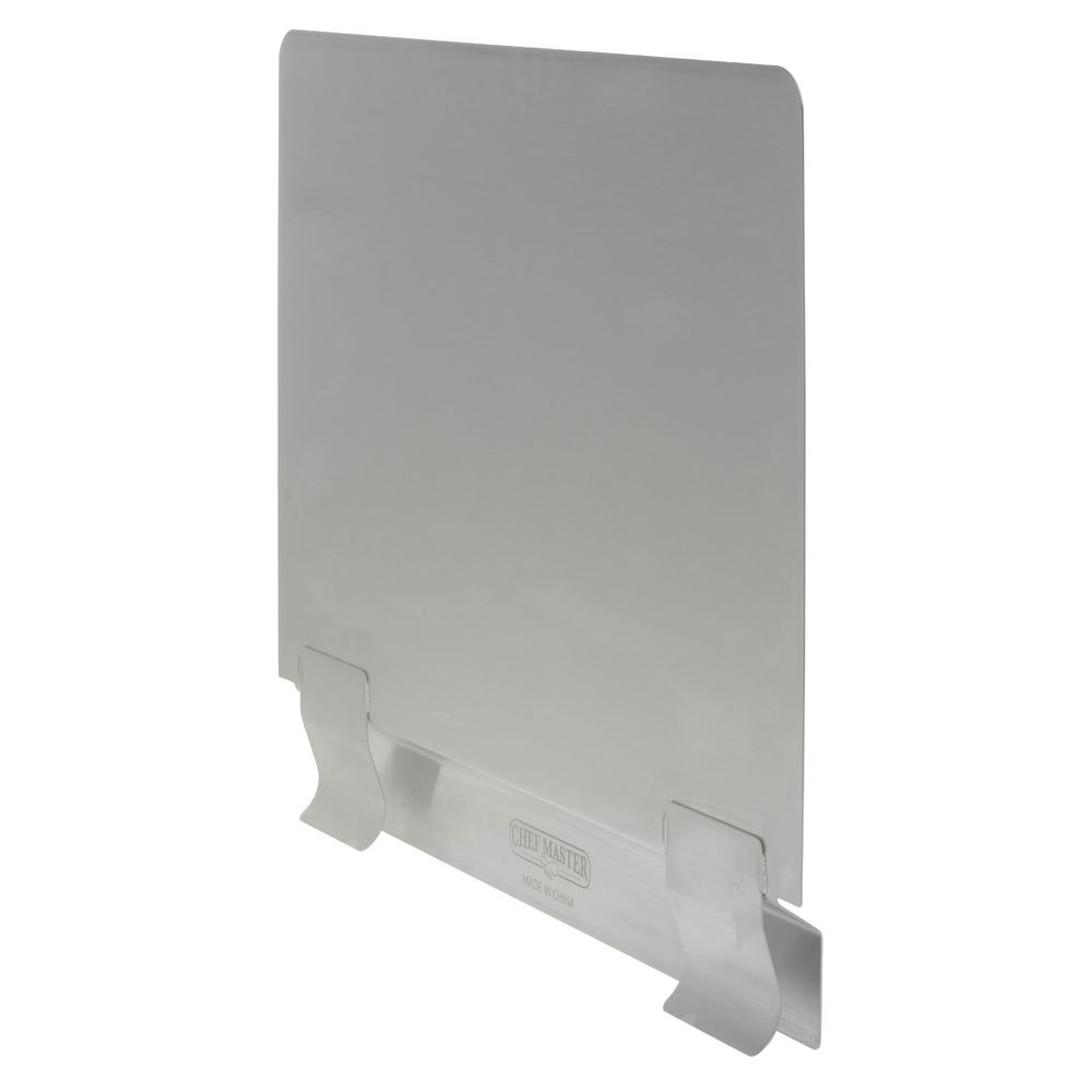 Chef Master 90059 Universal Fryer Splash Guard - 20 1/2"L x 1"W x 17 3/4"H