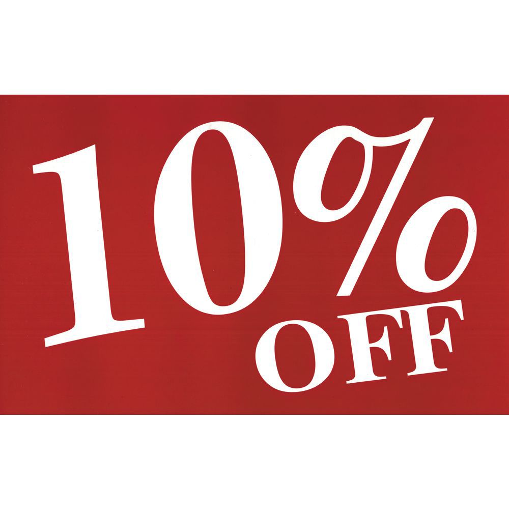 10% Off Discount Cards