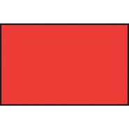 Monarch Red Fluorescent Labels For 1152 2-Line Coding Gun - 31mmL x 25mmH