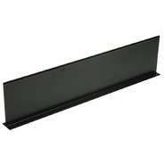 Jet Plastics T Shape Black Plastic Divider - 30"L x 7"H