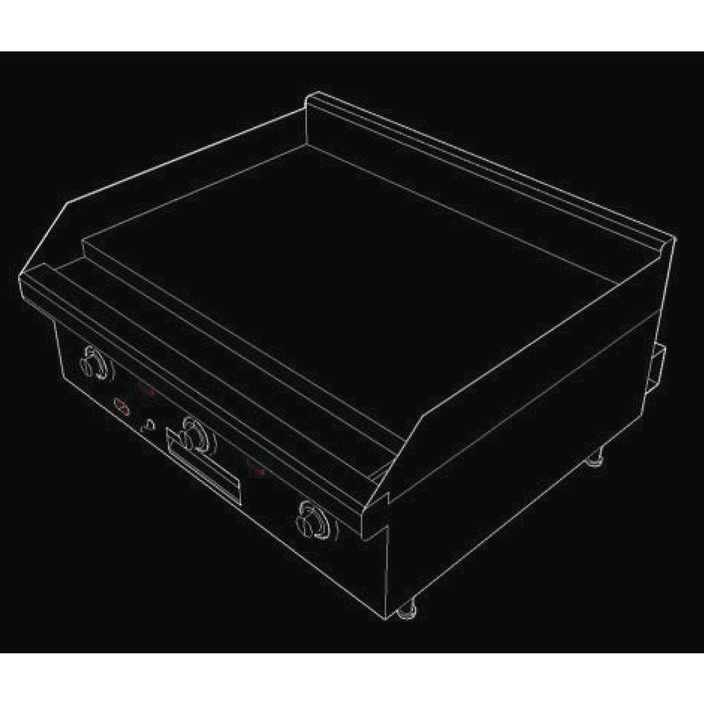 Cadco PCG-10C Stainless Steel Portable Light-Duty Electric Countertop ...