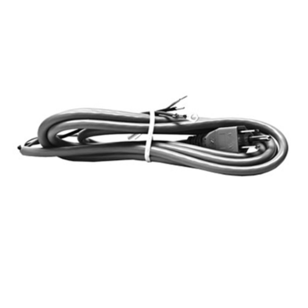 ALFA POWER CORD - BLACK -NEMA PLUG,8 FOOT, SJT 12/3 (25 AMP