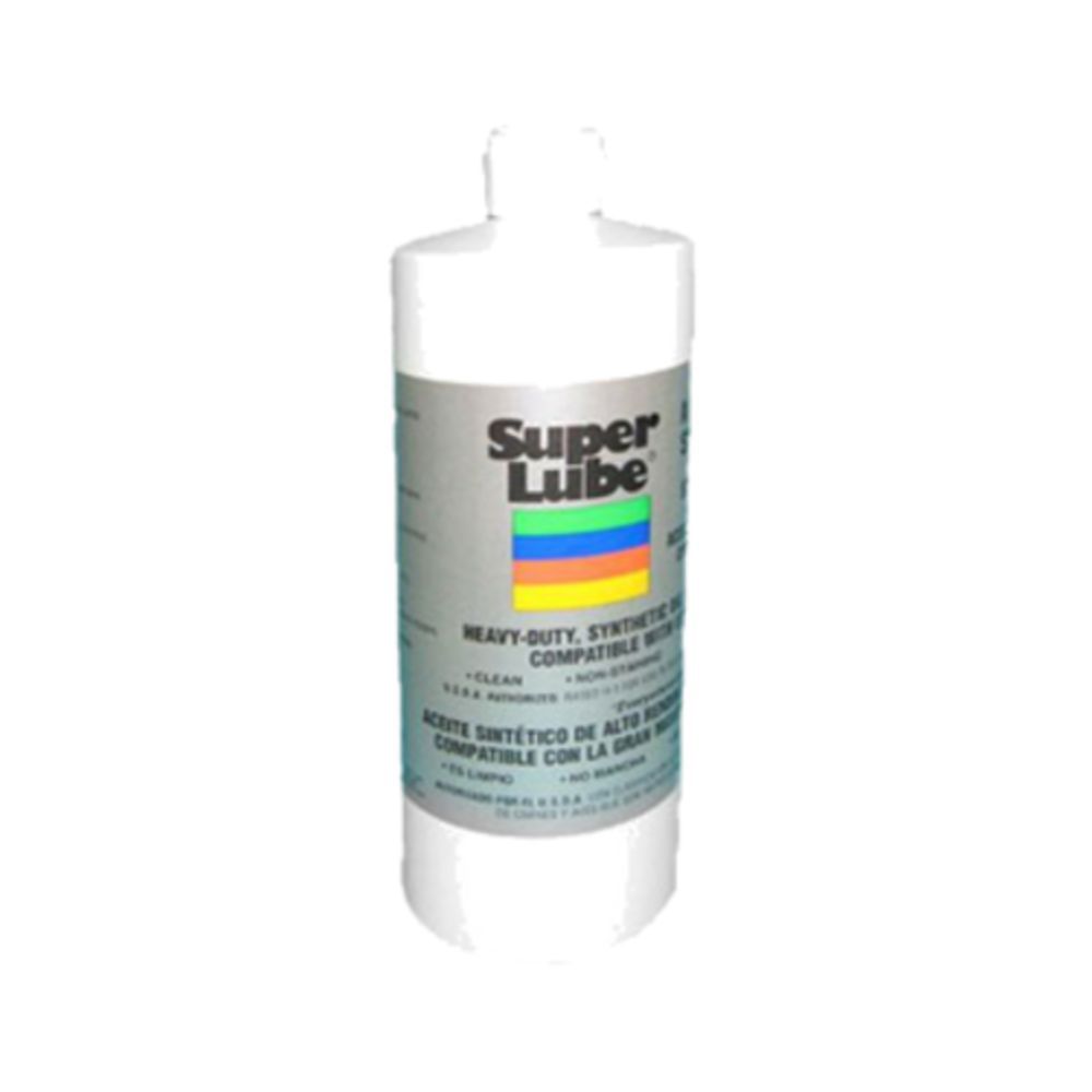 ALFA OIL- QRT (32OZS) BOTTLE SUPER LUBE SYNTHETIC, FOOD GRADE