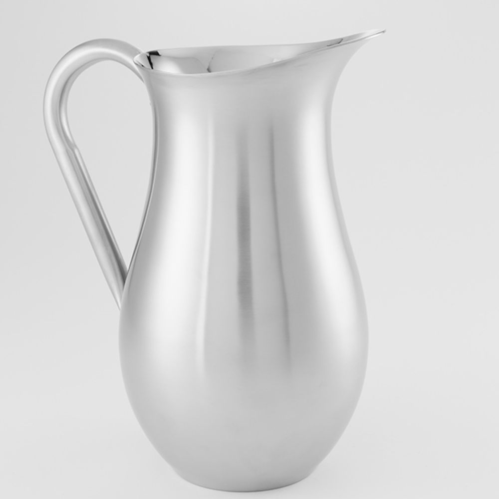 American Metalcraft Bell Pitcher- 84 oz. 8-3/4" x 5" x 9-1/4"H with ice ...