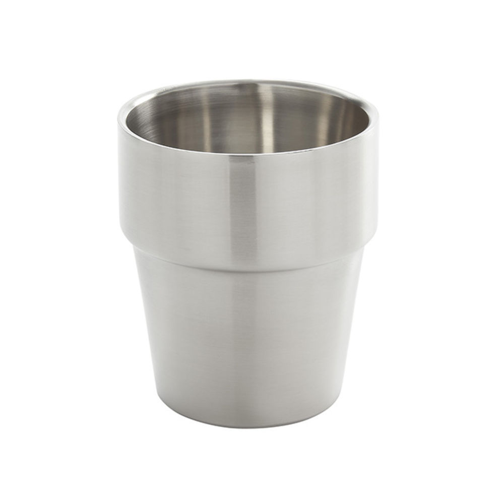 American Metalcraft FRY CUP, STACKABLE, SATIN, 10 OZ.
