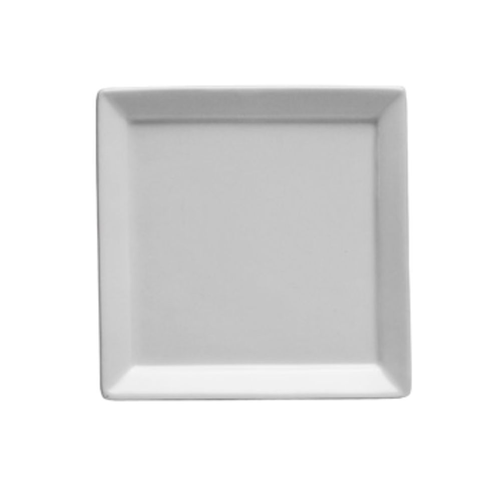 Oneida Plate, China, 5.5", Bright White Rolled Edge,36/CS
