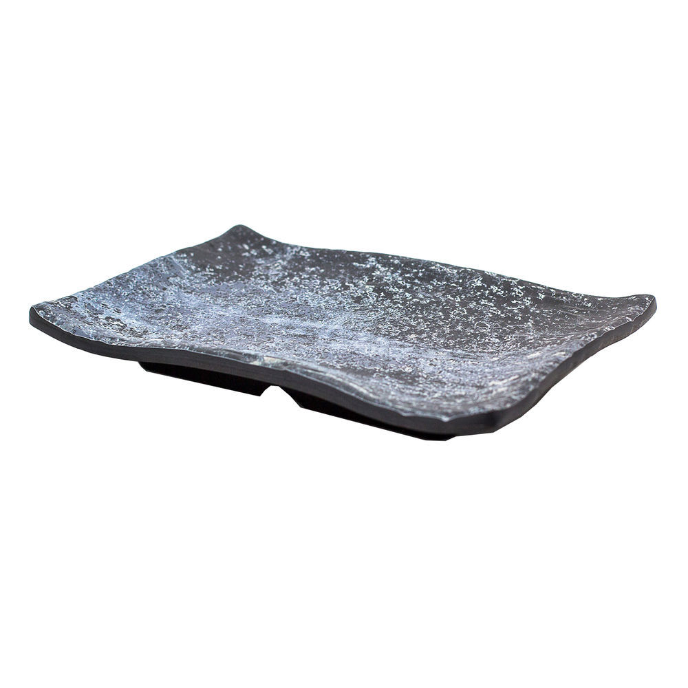 Cheforward Endure Rectangle Platter (Extra Large) - Weathered Pewter - 10 per case