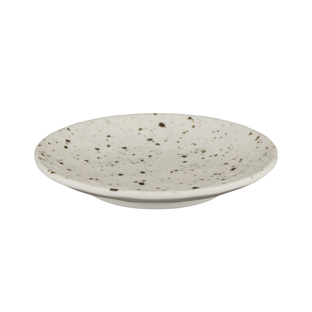 Elite Round Plate, 11" dia. x 1 1/2" h., Macchiato, Chocolate Chip - 6 ...