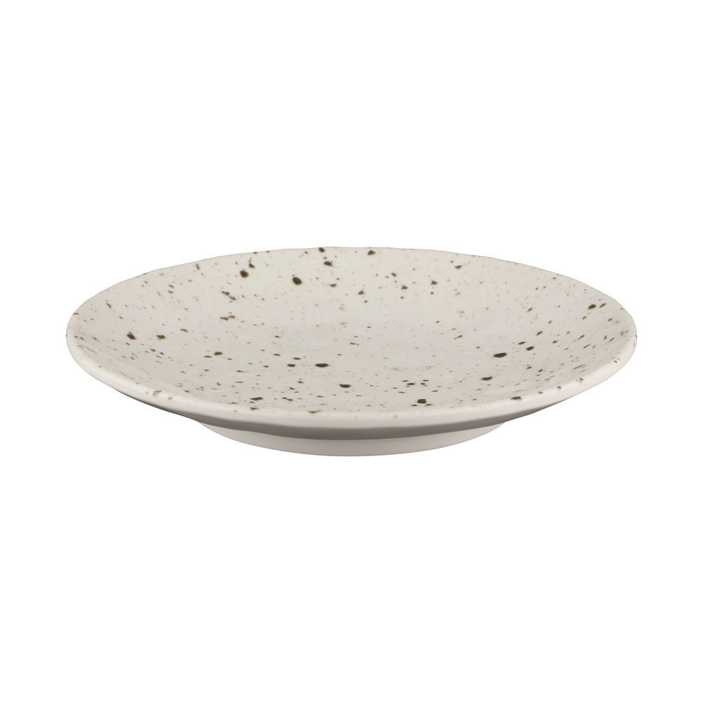 Elite Round Plate, 11" dia. x 1 1/2" h., Macchiato, Chocolate Chip - 6 ...