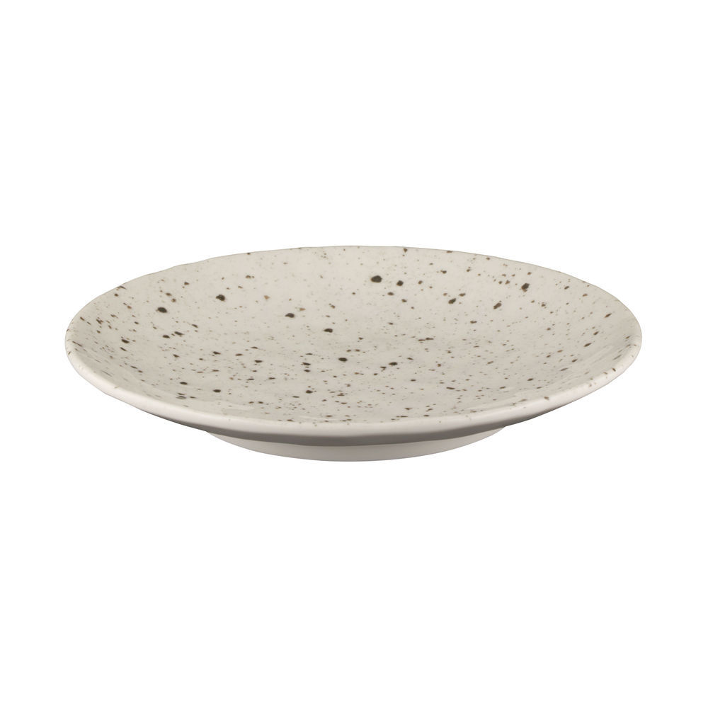 Elite Round Plate, 11" dia. x 1 1/2" h., Macchiato, Chocolate Chip - 6 ...