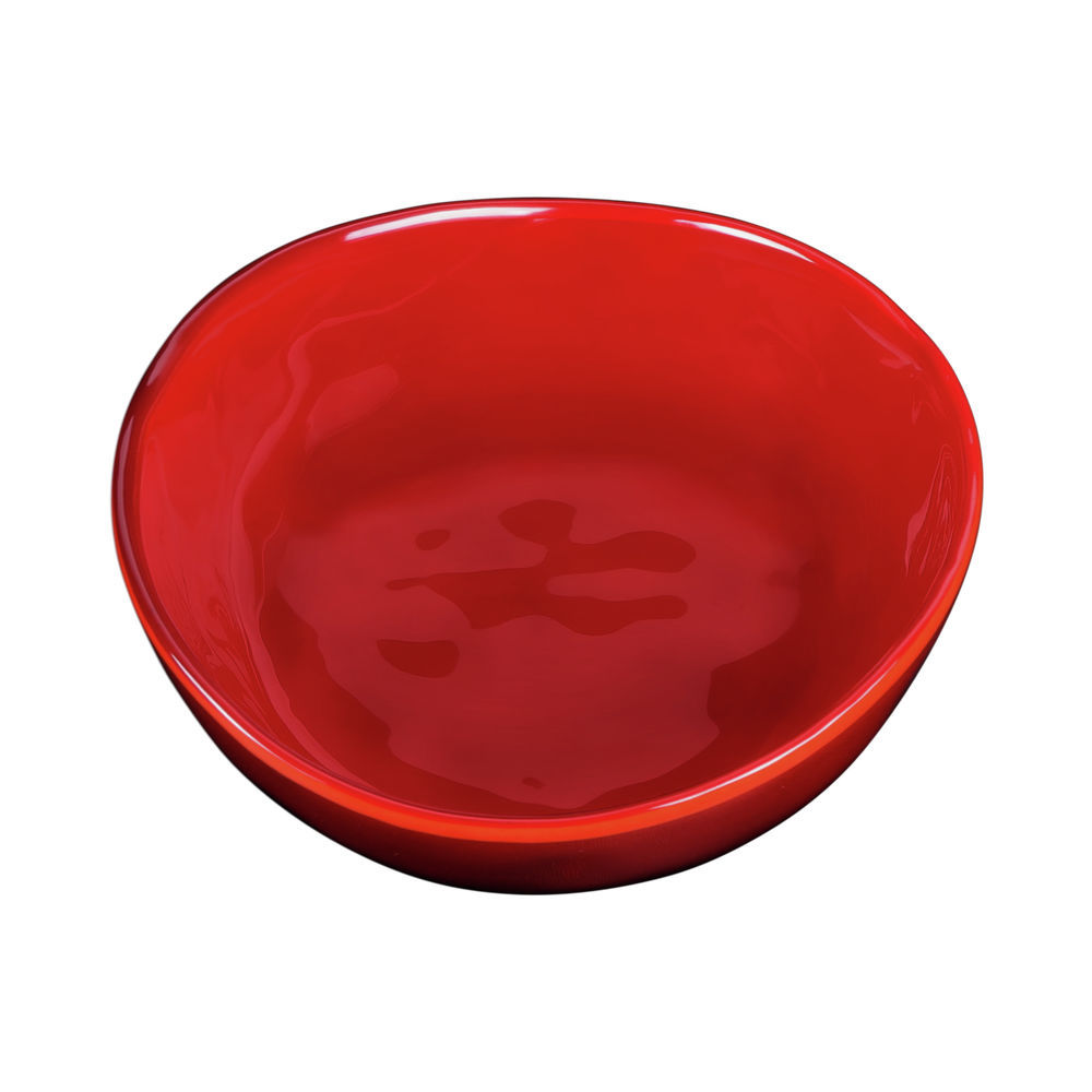 Elite Irregular Round Bowl, 5 1/8" dia. x 2" h., 10 oz., Maya, Red ...