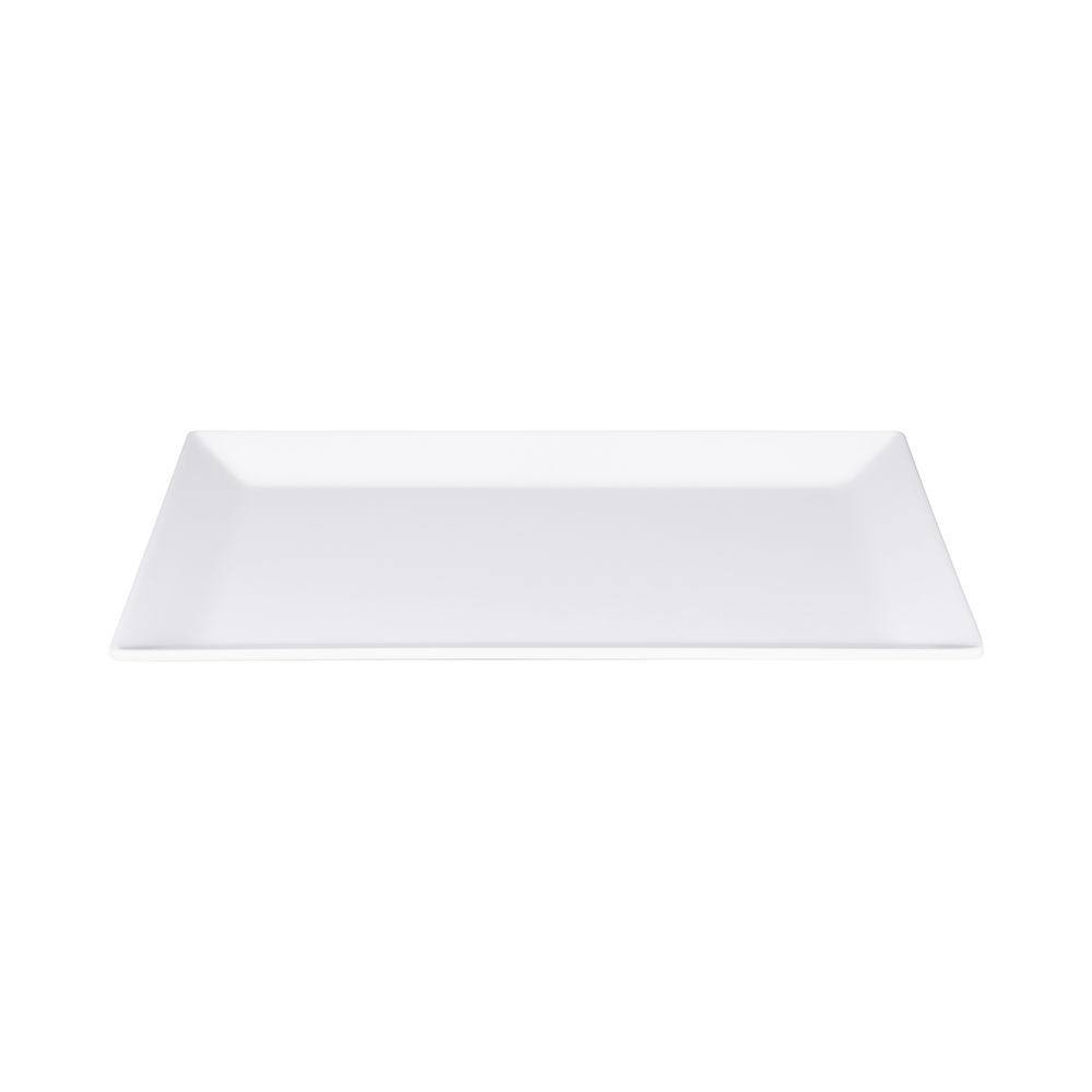 Elite Platter, 13-3/4"L x 8-15/16"W x 1"H, rectangular, melamine ...