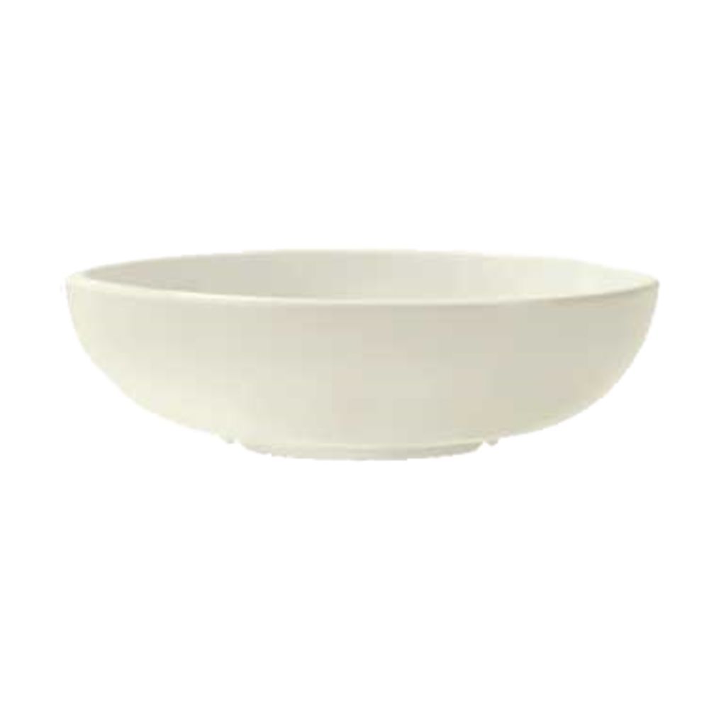 G.E.T. 1.9 Qt Ivory Melamine Diamond Ivory Bowl - 1 Dozen