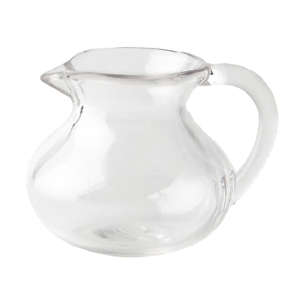 G.E.T. Creamer, 3 Oz., Polycarbonate, White - 2 Dozen