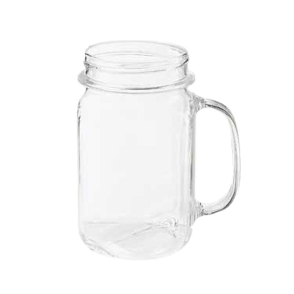 G.E.T. 16 Oz Clear Polycarbonate Mason Jar - 2 Dozen