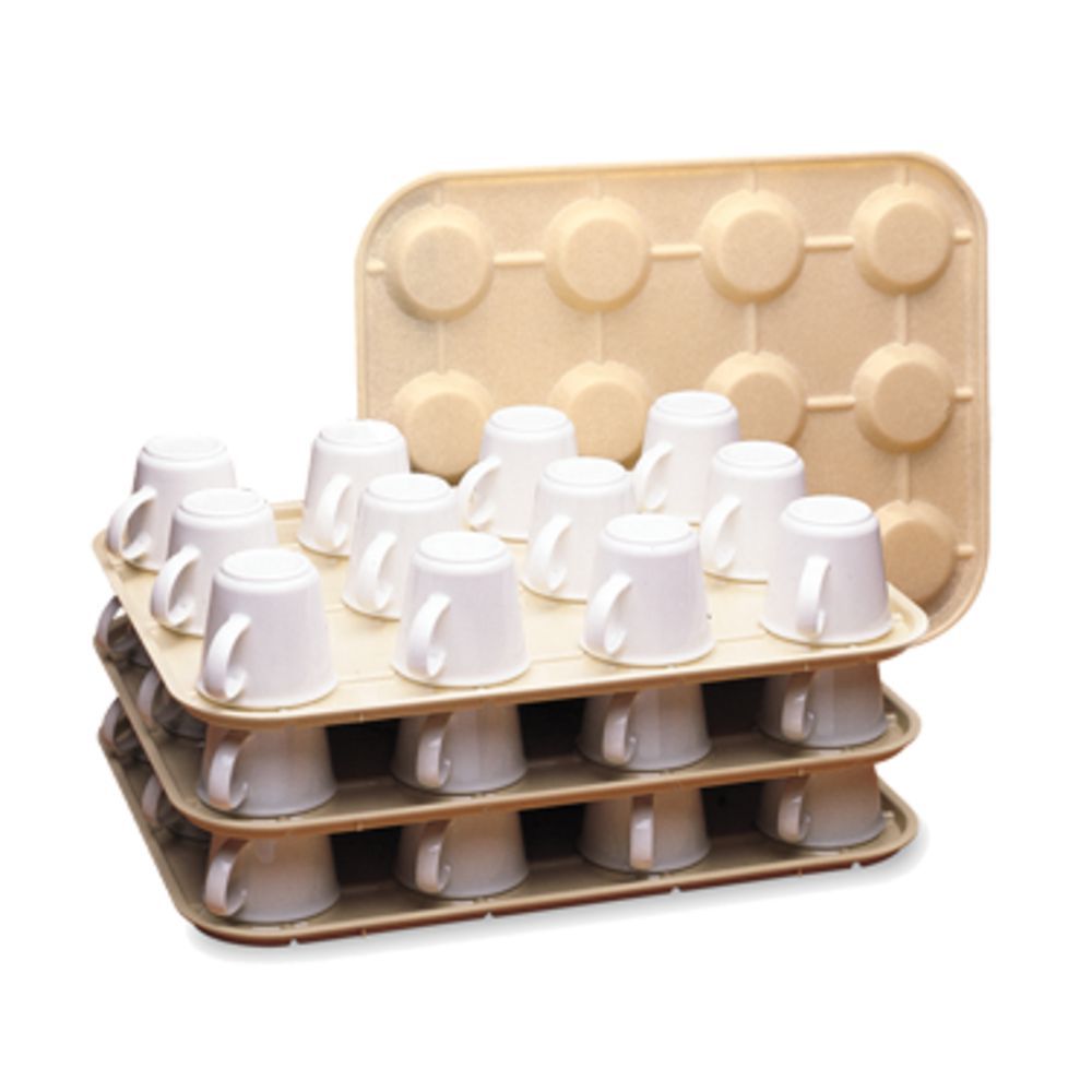 Cambro Cup Keeper 12 Cups Regal Beige - 12 per case