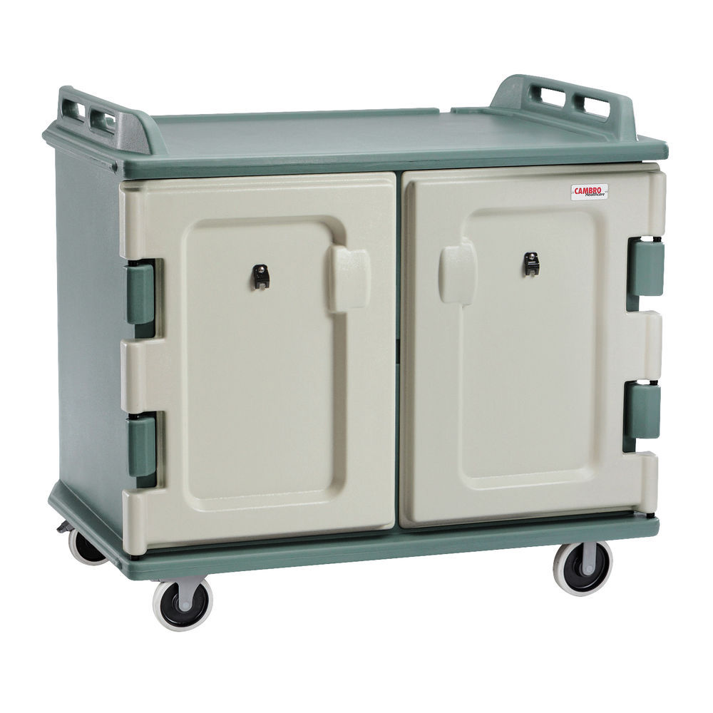 Cambro Meal Delivery Cart, 55-1/8"L x 38"W x 44-1/4"H, low profile ...