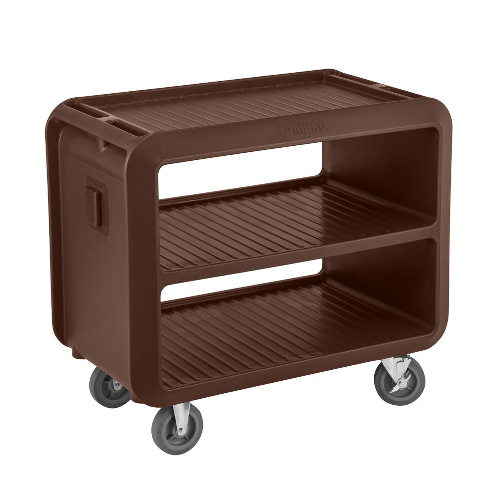 Cambro Service Cart Pro, Large Open Sides, 4 Swivel casters, all with ...