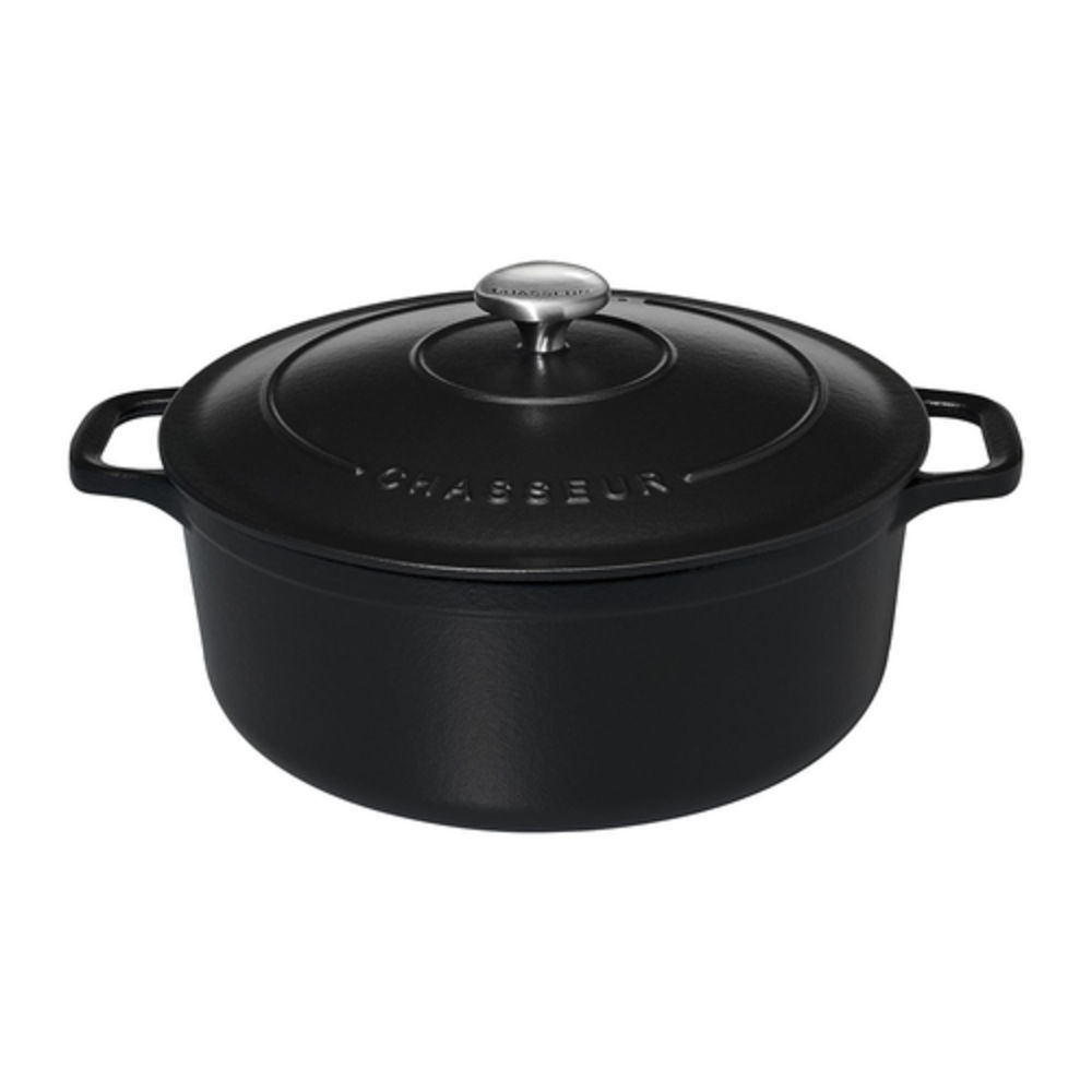 Cardinal Mini Round Matte Black Casserole 24Cm (9.45") 4.23Q