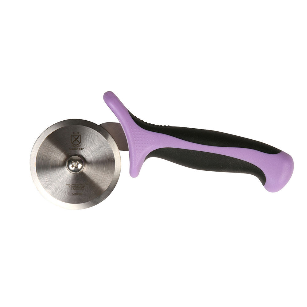 Mercer Millennia 2.75" Pizza Cutter - Purple Handle