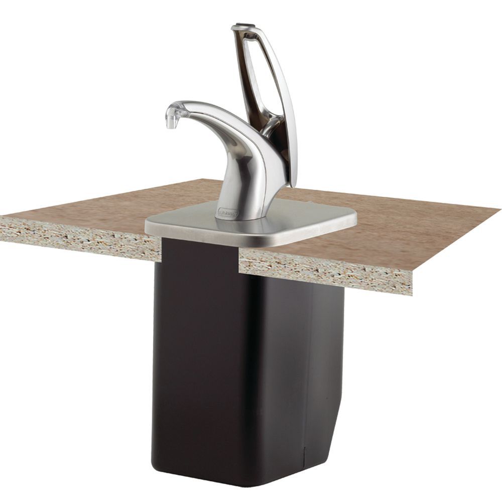 San Jamar FrontLine Universal In-Counter Condiment System, Metal