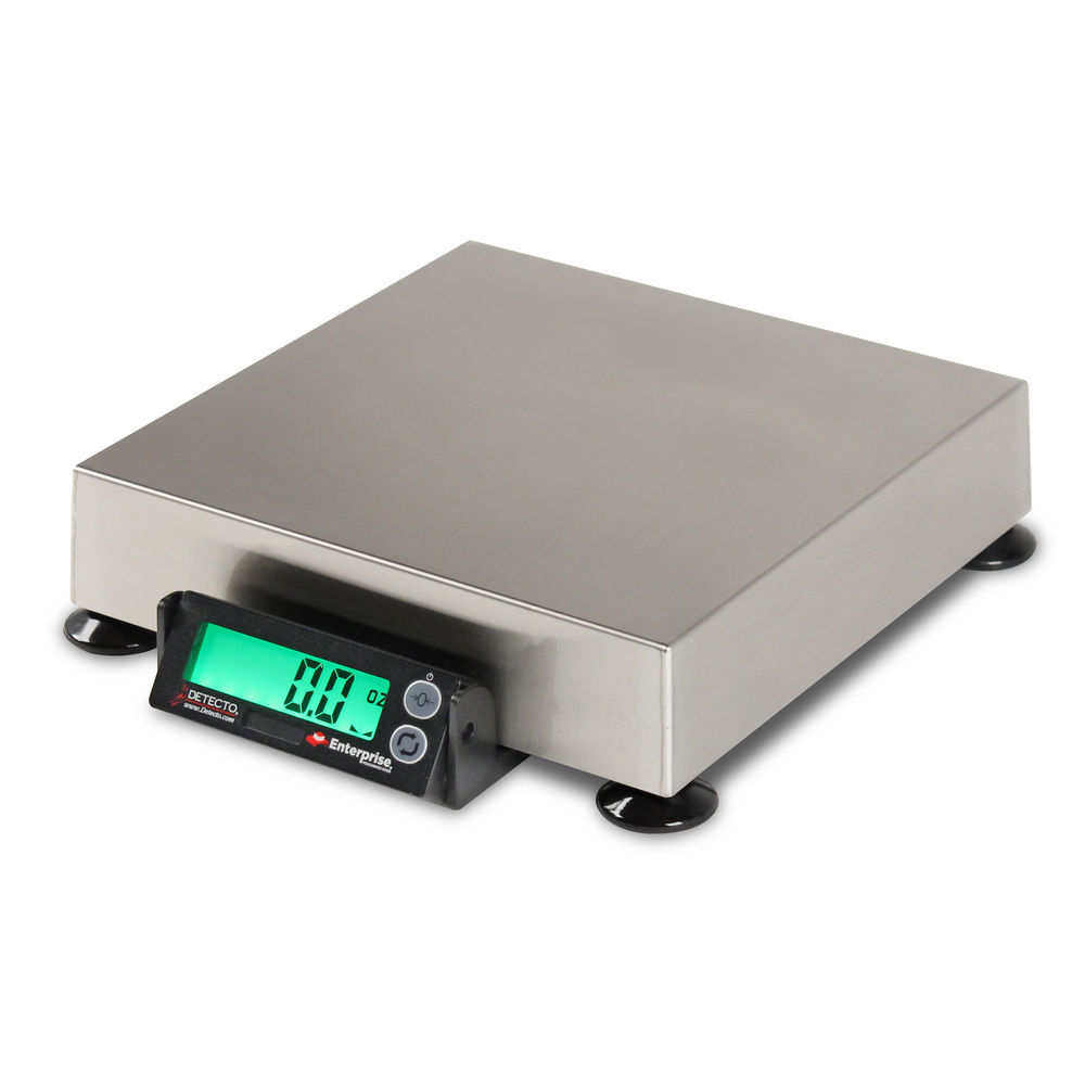 DETECTO Enterprise POS/Logistics Scale, Electronic, 6" x 10", 30 lb x ...